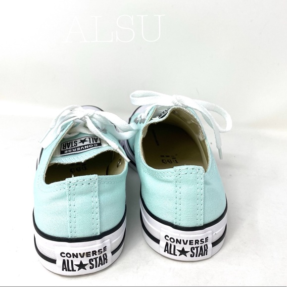 Converse | Shoes | Converse Ctas Canvas Low Top Teal Tint W Authentic ...